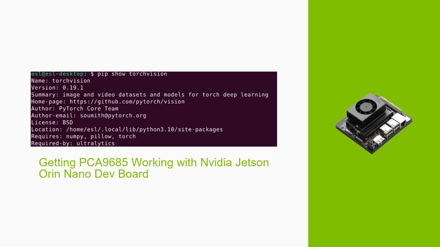 Getting Pca9685 Working With Nvidia Jetson Orin Nano Dev Board Help