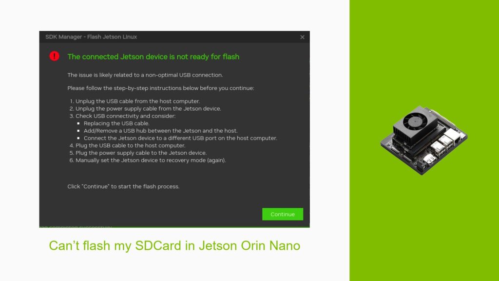Can’t flash my SDCard in Jetson Orin Nano - Help Docs for Errors/Issues on Nvidia Jetson Dev Boards