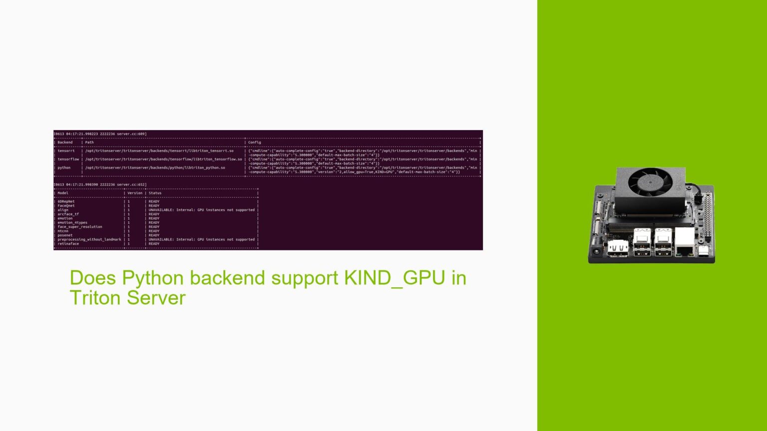Does Python backend support KIND_GPU in Triton Server - Help Docs for ...