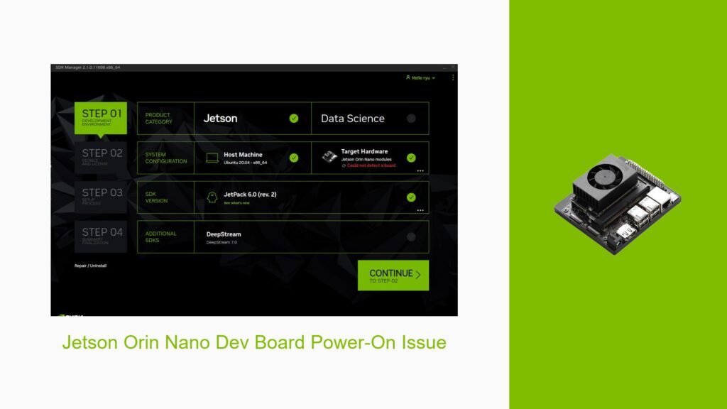 Jetson Orin Nano Dev Board Power-On Issue - Help Docs for Errors/Issues on Nvidia Jetson Dev Boards