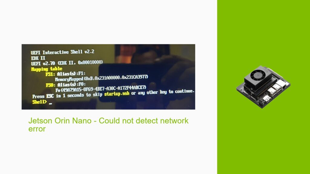 Jetson Orin Nano Could Not Detect Network Error Help Docs For