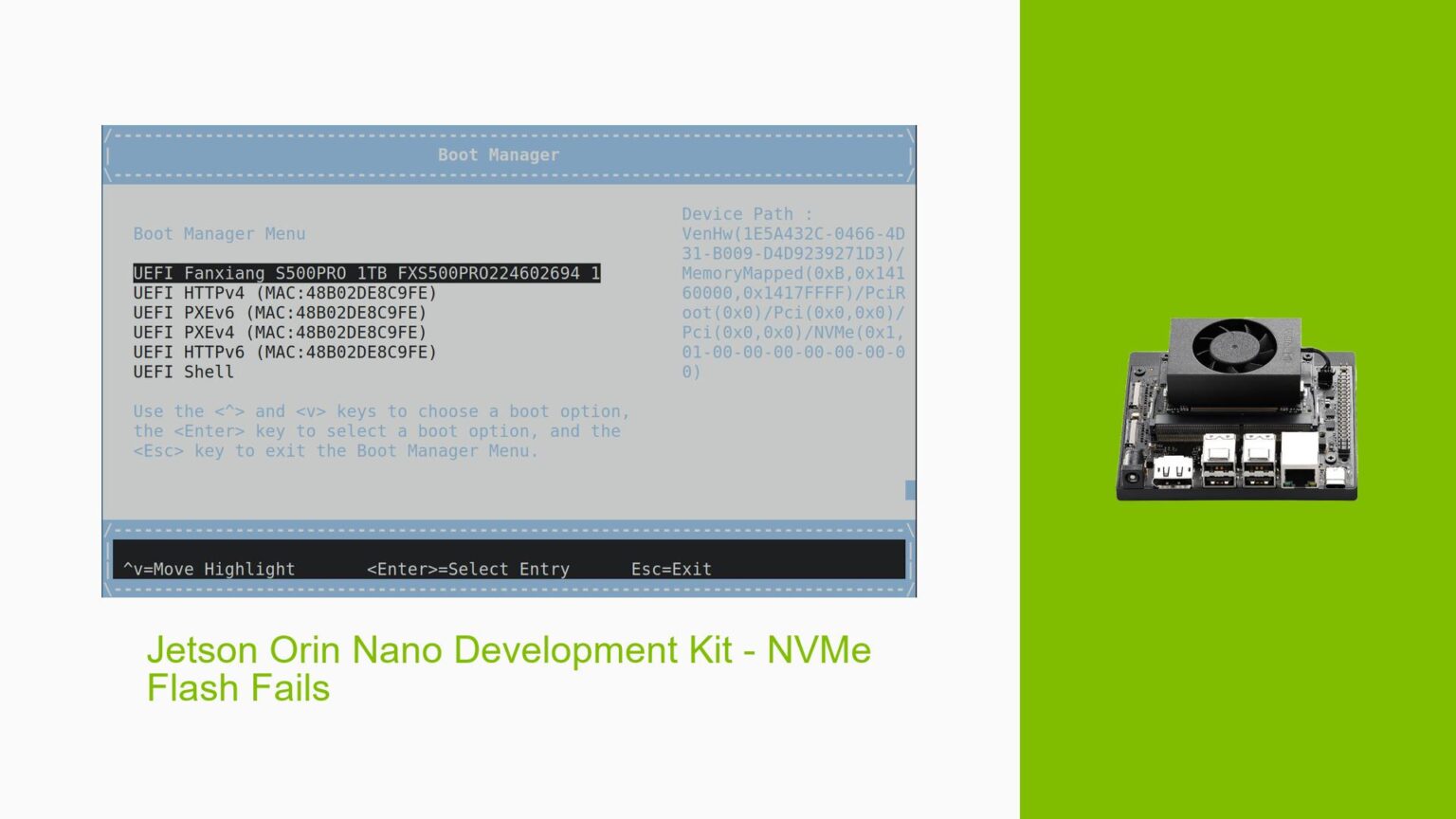 Jetson Orin Nano Development Kit Nvme Flash Fails Help Docs For Errorsissues On Nvidia