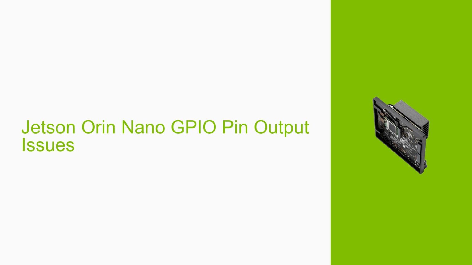 Jetson Orin Nano Gpio Pin Output Issues Help Docs For Errorsissues