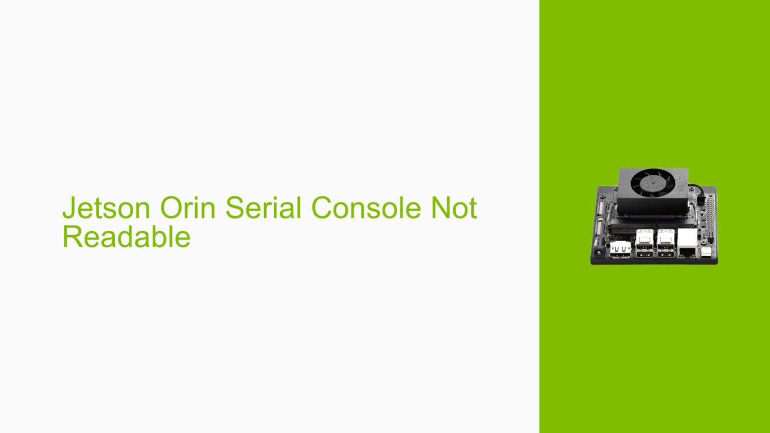 Jetson Orin Serial Console Not Readable Help Docs For Errorsissues