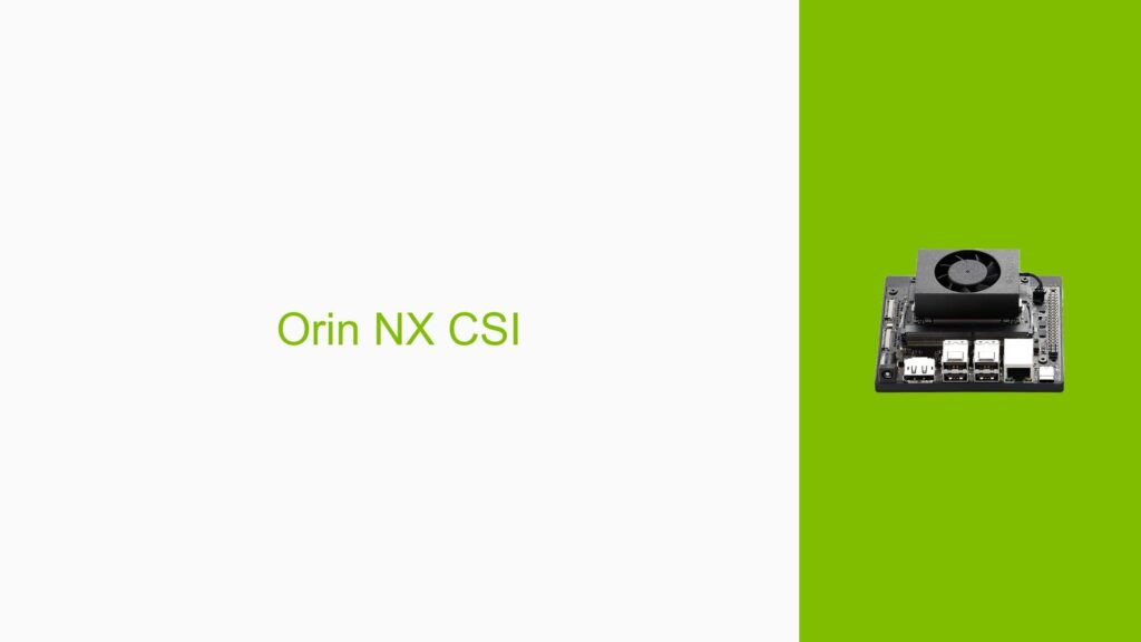 Jetson Orin Nano Issues With Mipi Camera Sensor And Flashing Help Docs For Errorsissues On