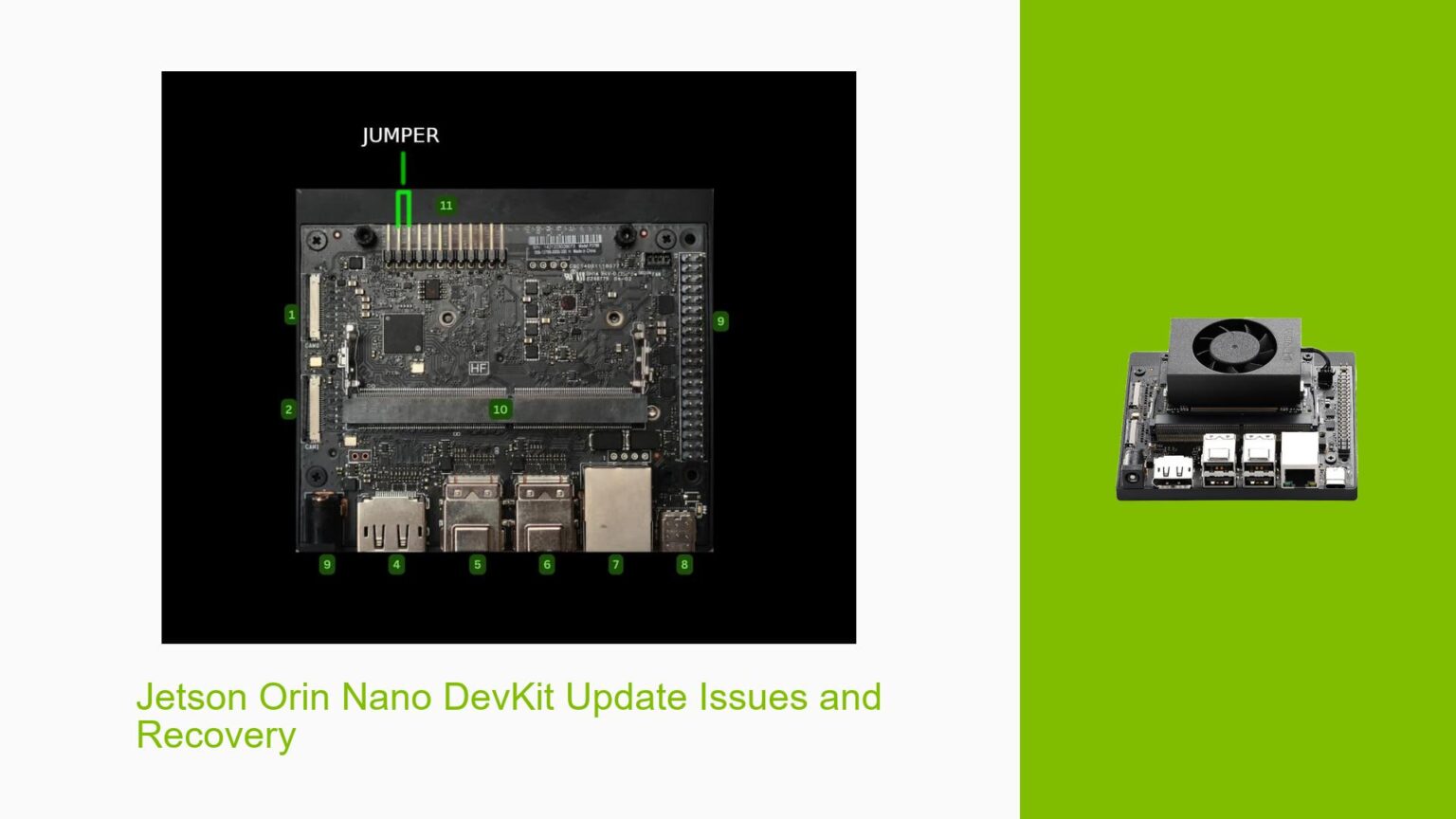Jetson Orin Nano DevKit Update Issues and Recovery - Help Docs for Errors/Issues on Nvidia ...