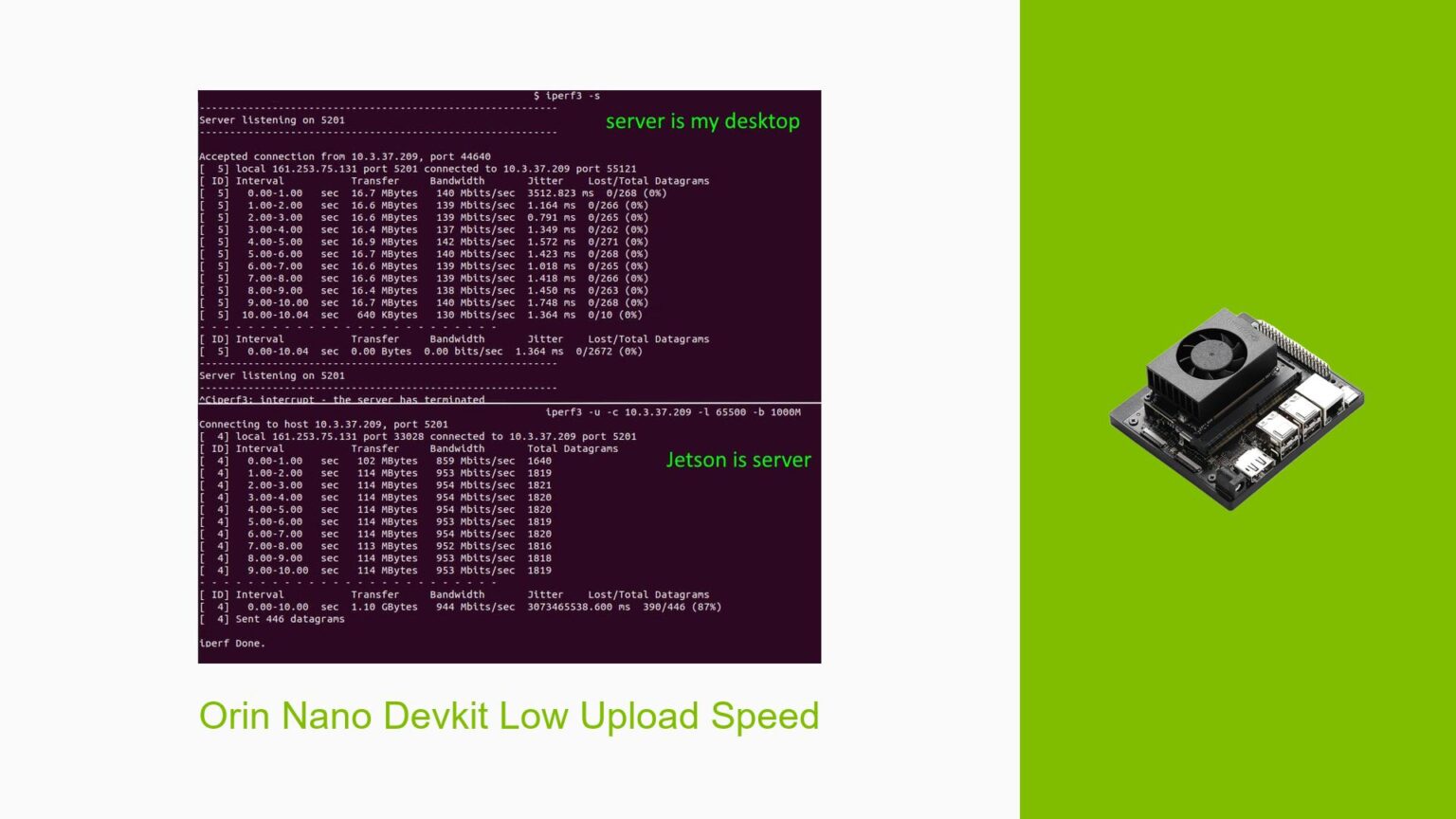 Orin Nano Devkit Low Upload Speed Help Docs For Errorsissues On Nvidia Jetson Dev Boards