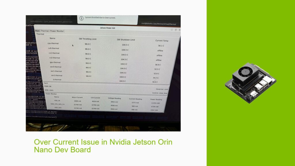 Over Current Issue In Nvidia Jetson Orin Nano Dev Board Help Docs For Errorsissues On Nvidia