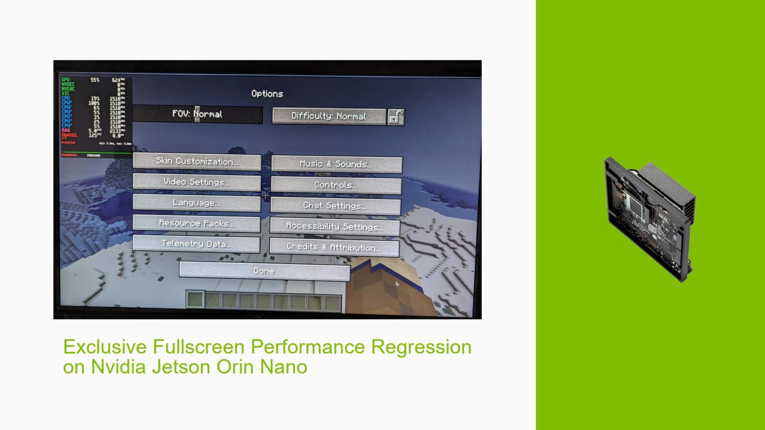 Exclusive Fullscreen Performance Regression on Nvidia Jetson Orin Nano - Help Docs for Errors ...