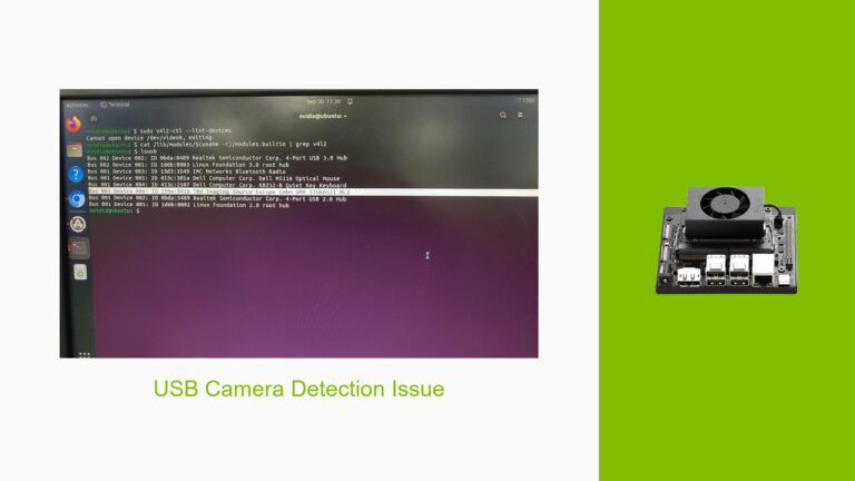 Usb Camera Detection Issue Help Docs For Errorsissues On Nvidia