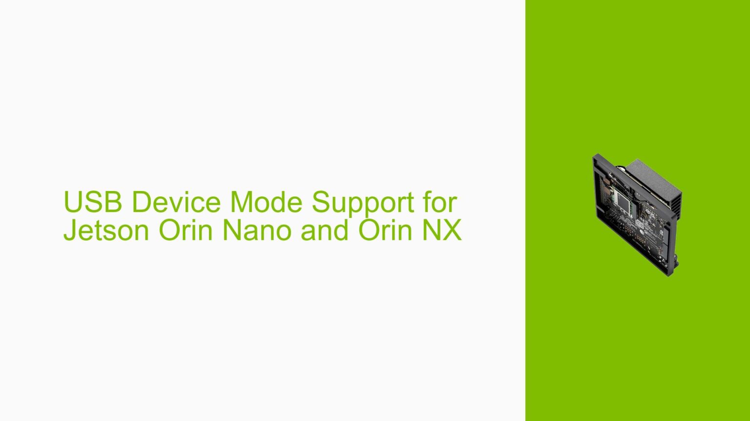 Usb Device Mode Support For Jetson Orin Nano And Orin Nx Help Docs For Errorsissues On Nvidia