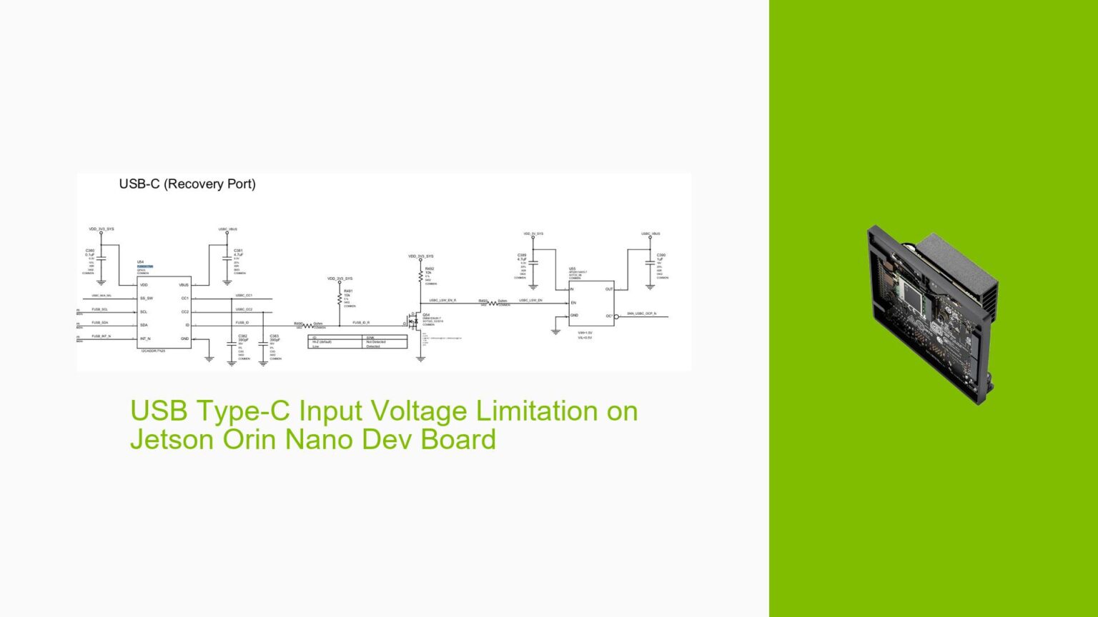 USB Type-C Input Voltage Limitation on Jetson Orin Nano Dev Board ...