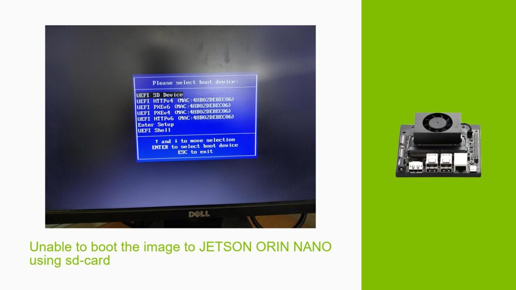 Unable to boot the image to JETSON ORIN NANO using sd-card - Help Docs for Errors/Issues on ...