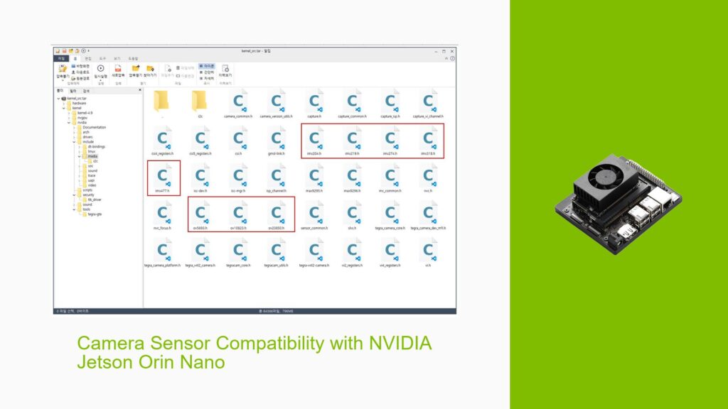 Camera Sensor Compatibility with NVIDIA Jetson Orin Nano - Help Docs for Errors/Issues on Nvidia ...