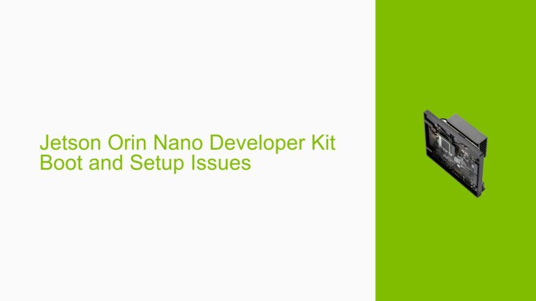 Jetson Orin Nano Developer Kit Boot And Setup Issues Help Docs For