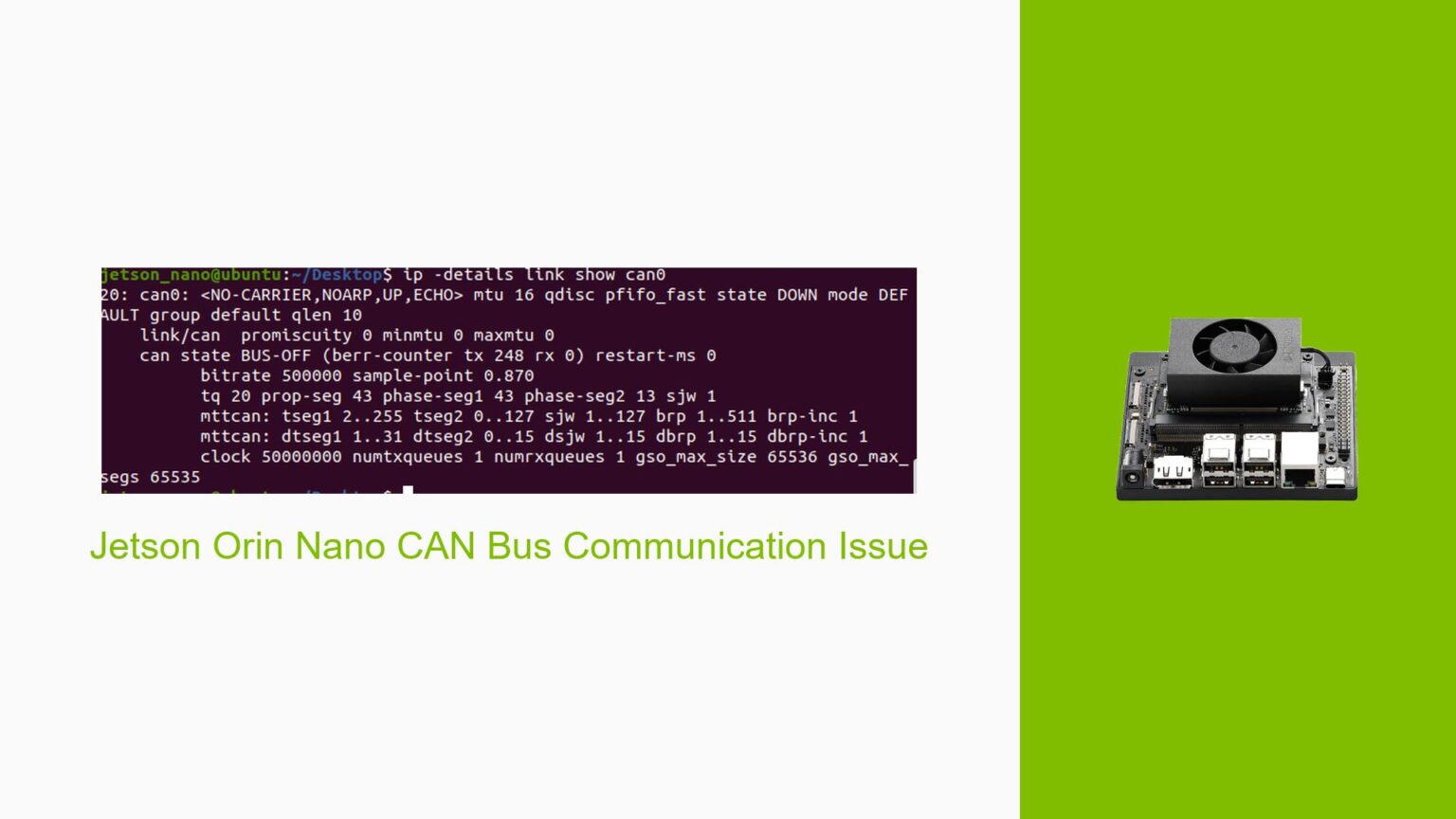 Jetson Orin Nano Can Bus Communication Issue Help Docs For Errorsissues On Nvidia Jetson Dev